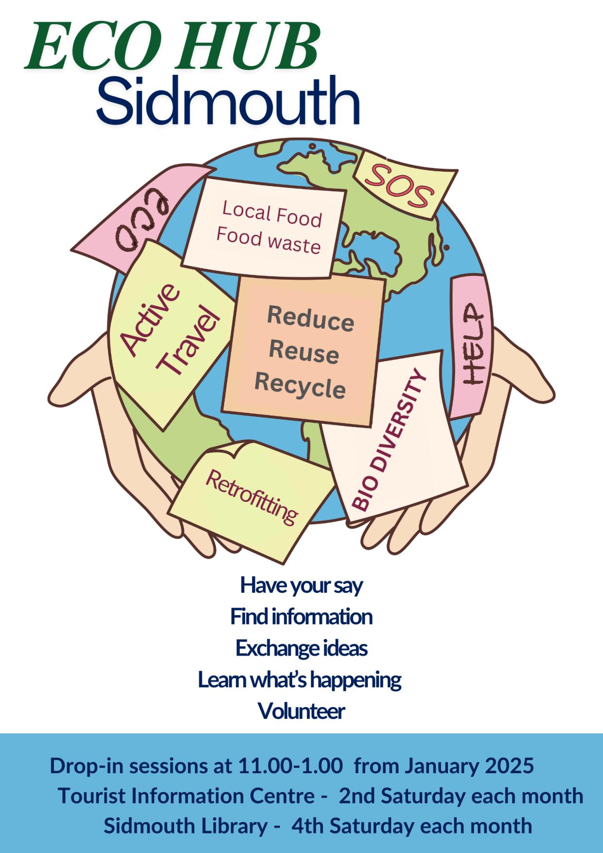 ECO HUB Sidmouth launches fortnightly sessions! – Climate Awareness ...